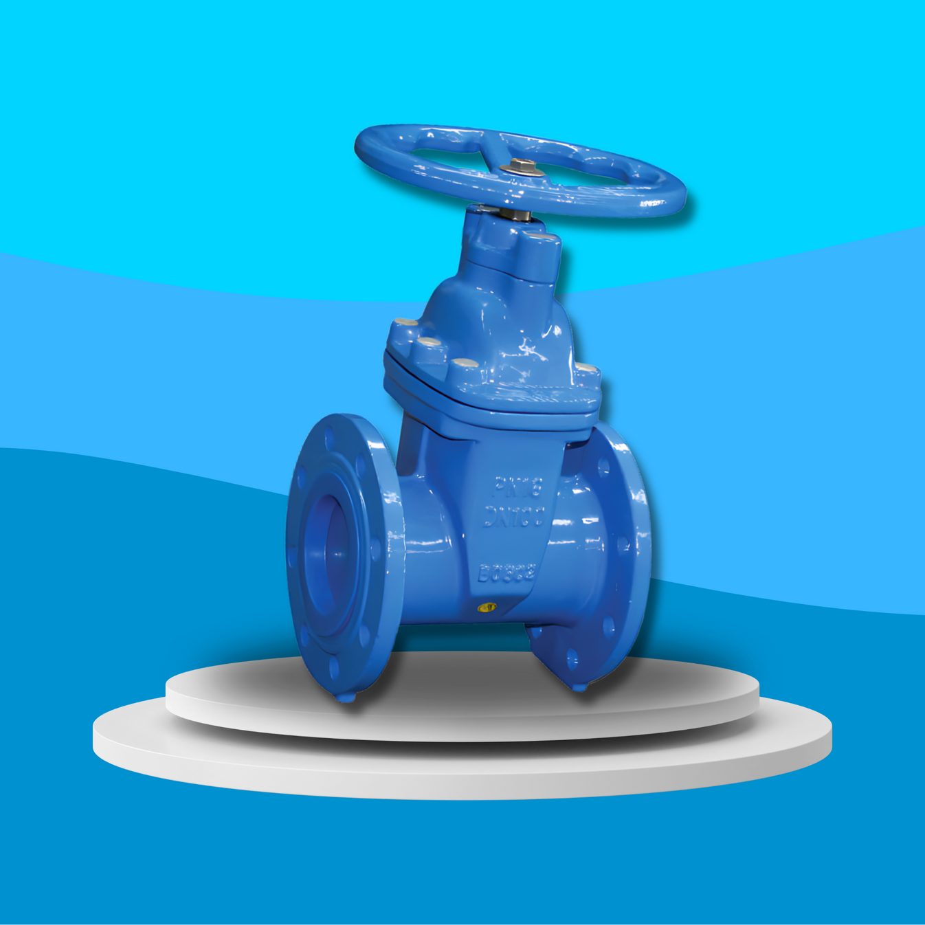 WRAS Approved Ductile Iron Gate Valve - Flanged PN16 – Wras Valves